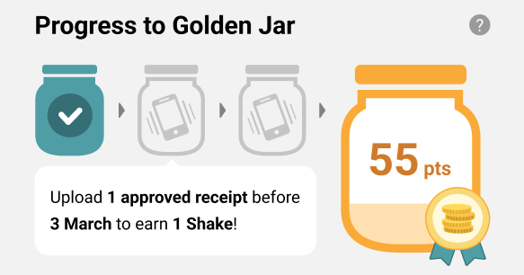 Progress to Golden Jar Reward – 🇦🇺 ReceiptJar Australia